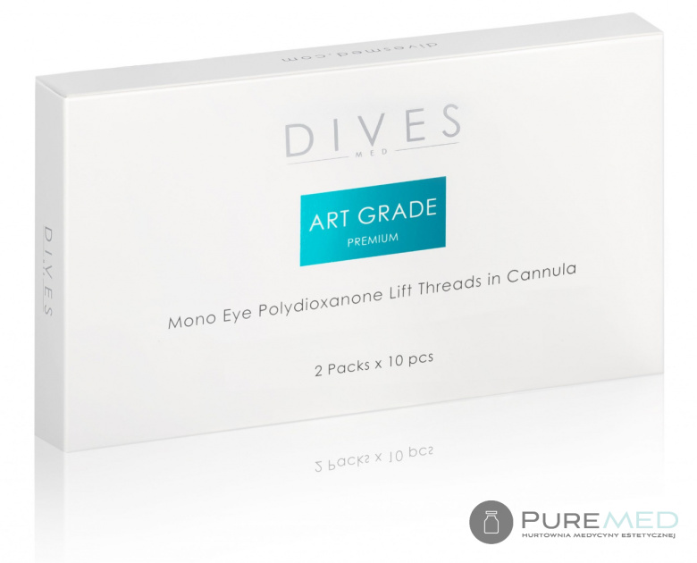 DIVES MED Art. Grade Premium NICI PDO MONO EYE w kaniuli PureMED